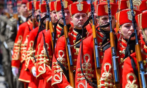 28th anniversary of Croatian Army held in Zagreb - Global Times