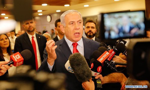 Israel PM gives up on govt - Global Times