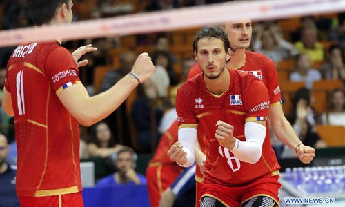 France crush Serbia 3-1 in Men's Volleyball Nations League - Global Times