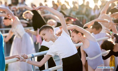 The World Ballet Holidays Festival held in Moscow, Russia - Global Times