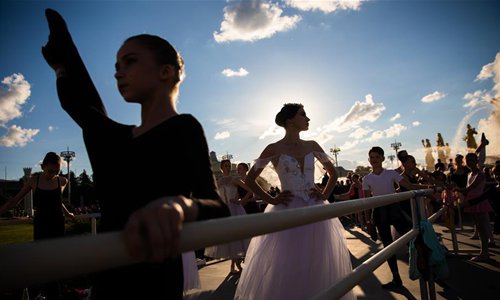 The World Ballet Holidays Festival held in Moscow, Russia - Global Times