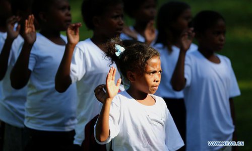Temporary classrooms set up in Aeta community after earthquake in the ...