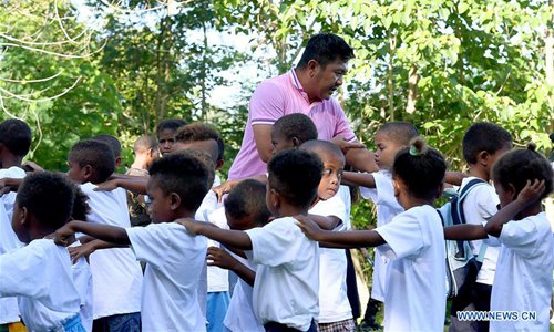 Temporary classrooms set up in Aeta community after earthquake in the ...