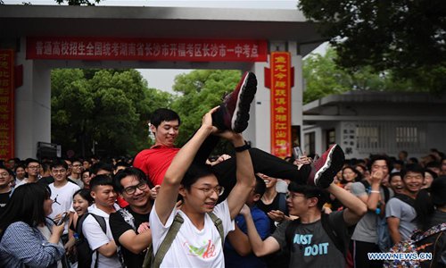Examinees finish national college entrance exam across China - Global Times