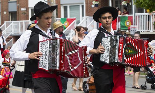 2019 Portugal Day Parade held in Toronto, Canada - Global Times