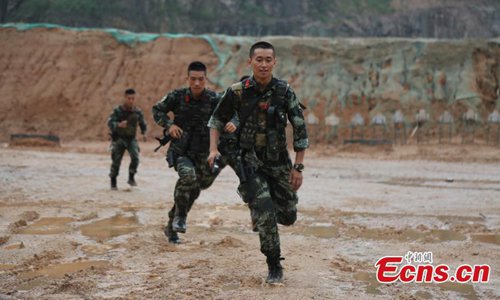 Snow Leopard commandos in intensive training - Global Times