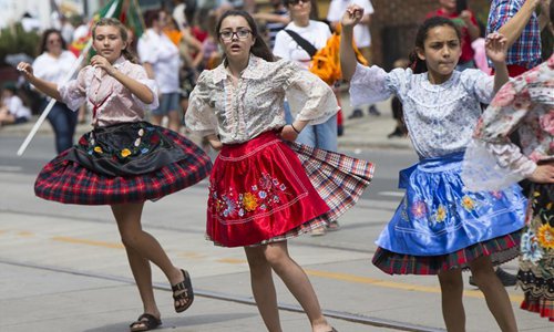 2019 Portugal Day Parade held in Toronto, Canada - Global Times
