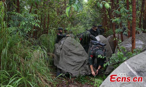 Snow Leopard commandos in intensive training - Global Times