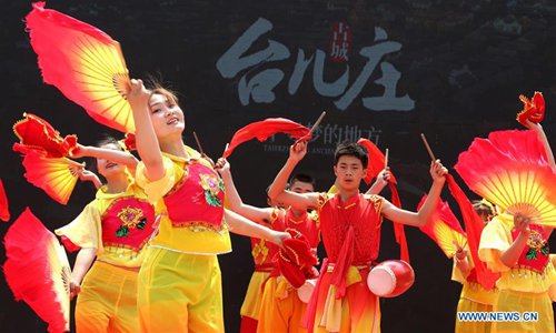 Inheritor of Lu'nan Flower Drum Dance in E China's Shandong - Global Times