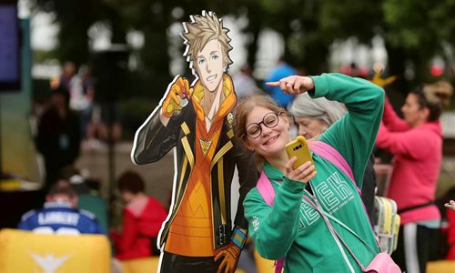 Players attend Pokemon Go Fest at Grant Park in Chicago - Global Times