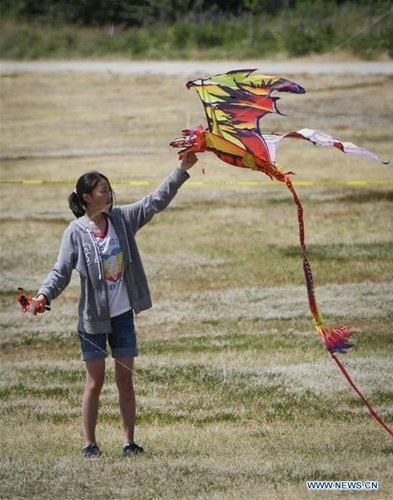 44th Pacific Rim Kite Festival held in Richmond, Canada - Global Times