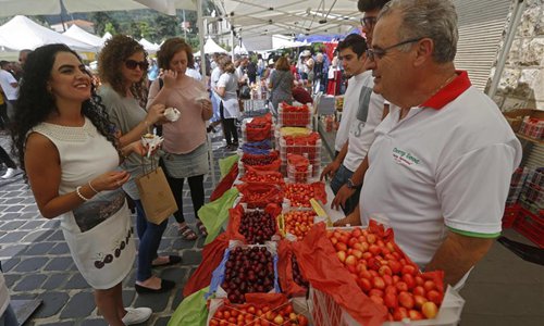 Cherry Day in Hamana, Lebanon - Global Times