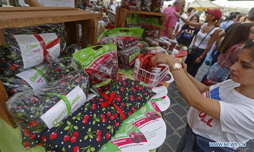 Cherry Day in Hamana, Lebanon - Global Times