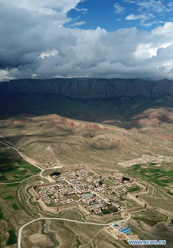 Ancient town of Bajiao in NW China's Gansu - Global Times