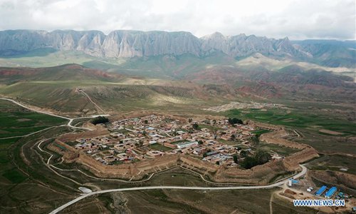 Ancient town of Bajiao in NW China's Gansu - Global Times