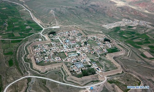 Ancient town of Bajiao in NW China's Gansu - Global Times