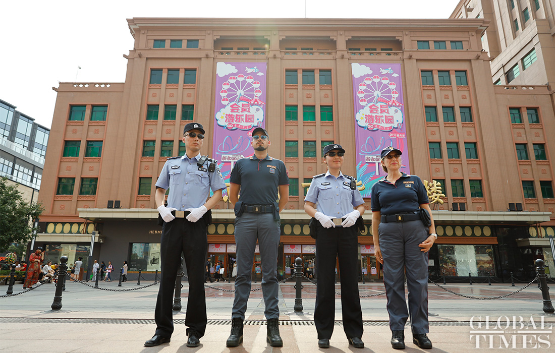 China-Italy police joint patrolling kicks off in Beijing - Global Times
