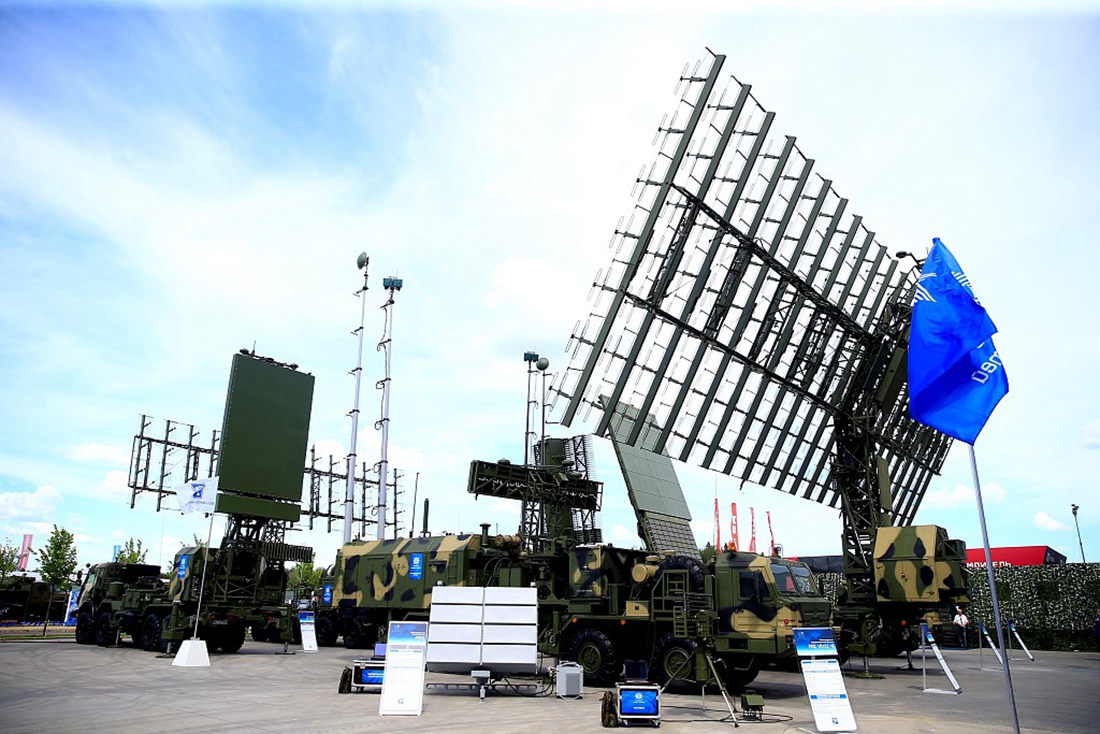 Russia's first nuclear bomb and modern warfare equipments at display in ...