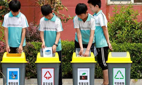 Shanghai sorts out its trash - Global Times