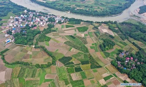 Farmland scenery of Quanzhou County, south China's Guangxi - Global Times