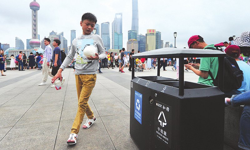 Six more cities join Shanghai in implementing garbage sorting rules ...