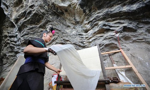 Traditional paper making in combination with cultural innovation in ...