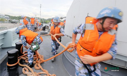 Hong Kong's PLA garrison holds emergency response drill - Global Times
