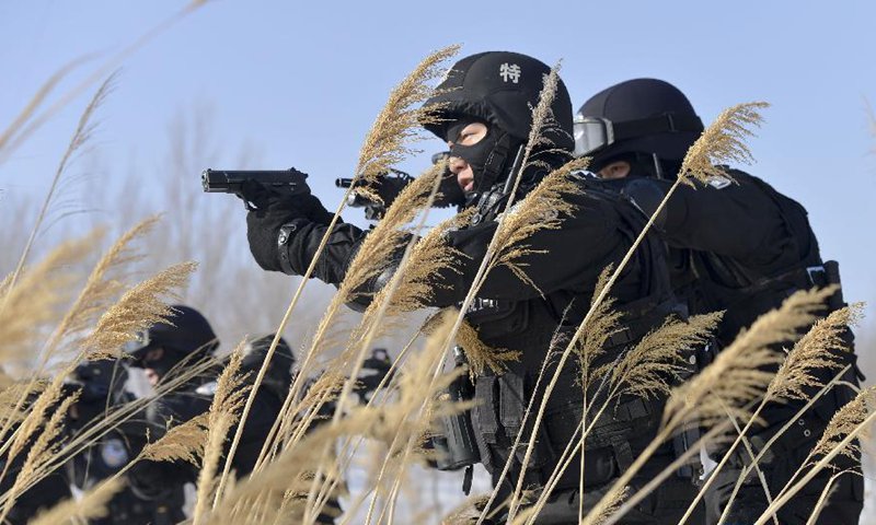 Xinjiang police officers dedicated to safeguarding regional peace ...