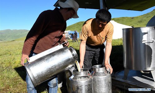 People in SW China upgrade yak milk production to get out of poverty ...