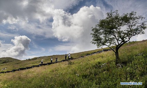 Scenery of Zibai Mountain in Liuba, China's Shaanxi - Global Times