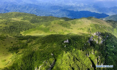 Scenery of Zibai Mountain in Liuba, China's Shaanxi - Global Times