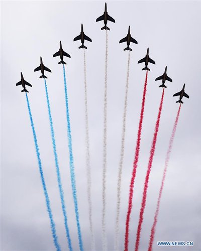 Annual Bastille Day military parade held in Paris, France - Global Times
