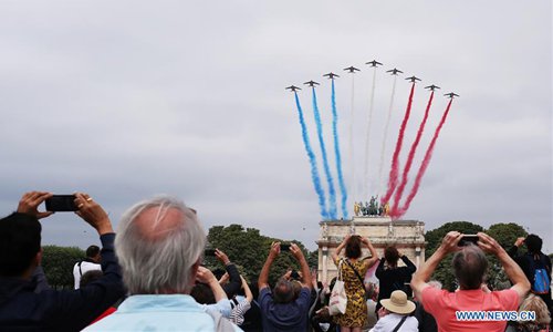 Annual Bastille Day military parade held in Paris, France - Global Times