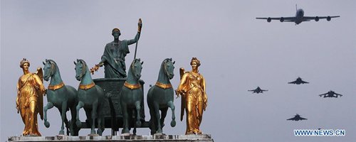 Annual Bastille Day military parade held in Paris, France - Global Times