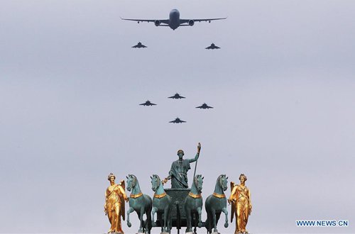 Annual Bastille Day military parade held in Paris, France - Global Times