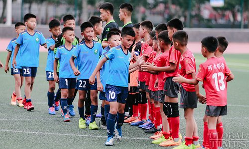 Kung fu soccer for beginners - Global Times