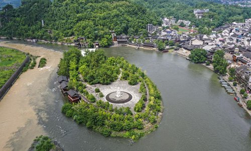 Scenery of Biancheng Township in C China's Hunan - Global Times