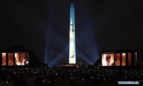 50th anniv. of Apollo 11 moon landing marked in US - Global Times
