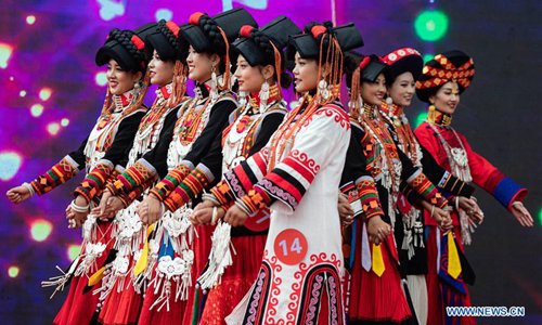 Beauty pageant of Yi ethnic group held in SW China's Sichuan - Global Times