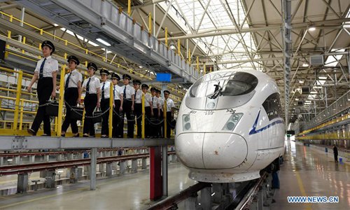 Trainees attend courses to become 1st batch of female bullet train ...
