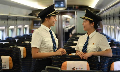 Trainees attend courses to become 1st batch of female bullet train ...