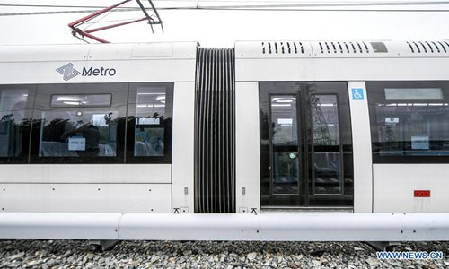 Explosion-proof light rail train rolls off assembly line in Changchun ...
