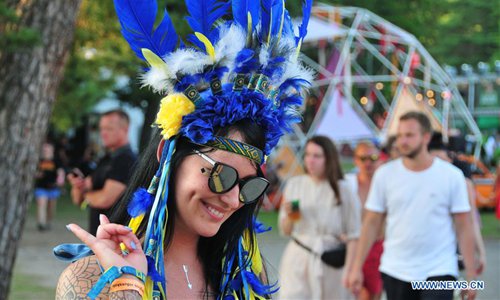 Positivus festival held in coastal town of Salacgriva, Latvia - Global ...