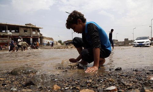 Heavy rains and flood frequently hit many governorates in Yemen ...