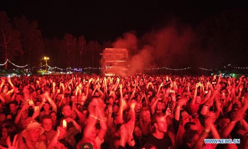 Positivus festival held in coastal town of Salacgriva, Latvia - Global ...
