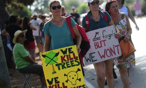 Hundreds march against controversial road upgrade plan in Malta ...