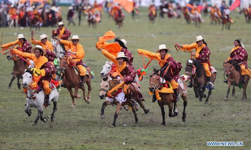 Horse racing festival in Litang County, SW China's Sichuan - Global Times
