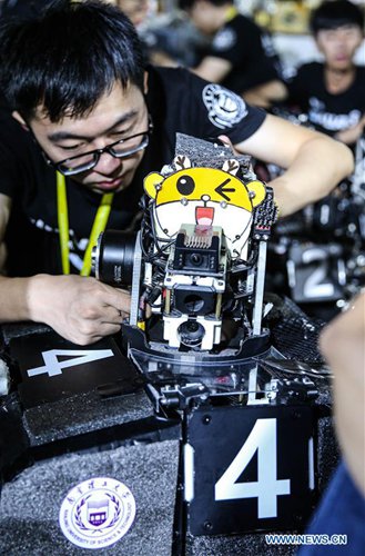 Final tournament of 18th RoboMaster Robotics Competition kicks off in ...