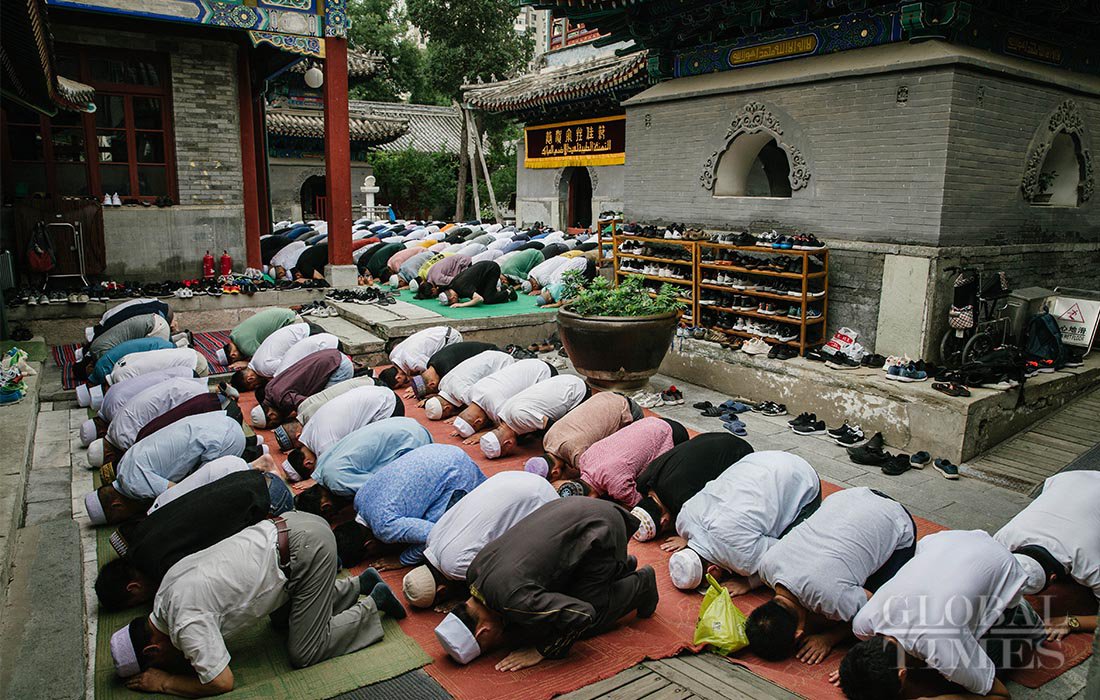 Muslims in Beijing celebrate Corban Festival - Global Times