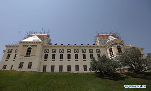 Afghan former king's reconstructed palace beautifies Kabul landscape ...